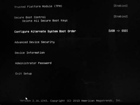 How To Configure Surface Pro Uefi Bios Settings Surfacetip