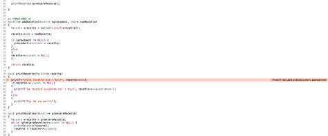 Exc Bad Access Code 1 In C On Xcode Stack Overflow