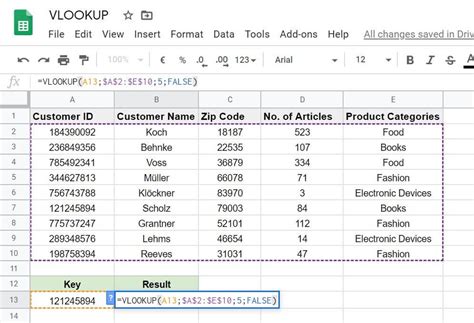 Vlookup From Another Sheet Google Sheets