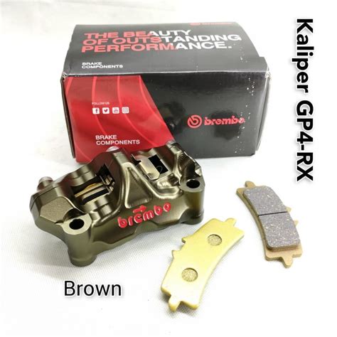 Jual Brembo Caliper Gp Rx Cnc Mm Brown Kaliper Gp Rx Mm