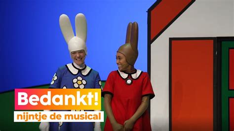 Nijntje De Musical Bedankt Delamar Youtube