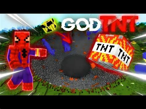 These God Tnt Destroyed My Minecraft World Youtube