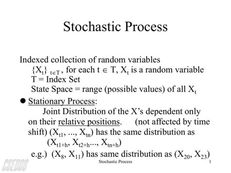 stochastic process