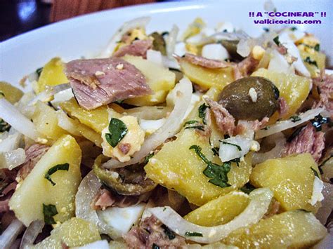 PAPAS ALIÑÁS A COCINEAR Recetas valkicocina