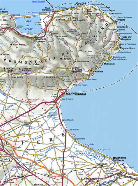 Cartina Fisica Della Regione Puglia Geografia Della Puglia Wikipedia