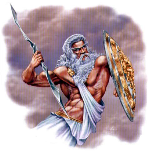 Zeus En la mitología griega es el padre de los dioses y los hombres