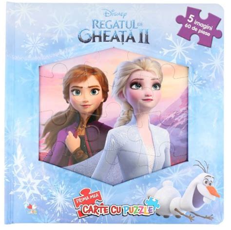 Regatul De Gheata II Prima Mea Carte Cu Puzzle Elefant Ro