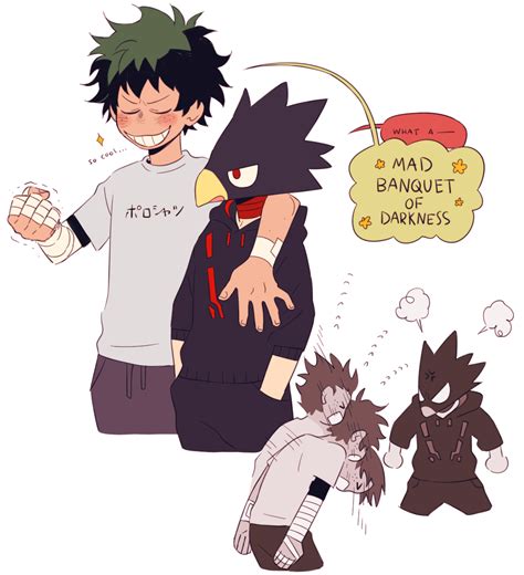 Izuku Midoriya X Tokoyami Fumikage Images And Photos Finder