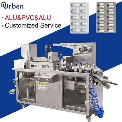 Automatic Medical Alu PVC Tablet Softgel Capsule Blister Packing