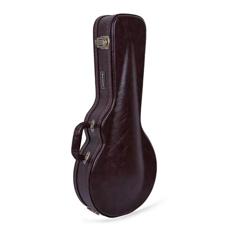 Crossrock Vintage Brown Arch Top Wooden Case For F Style Mandolin