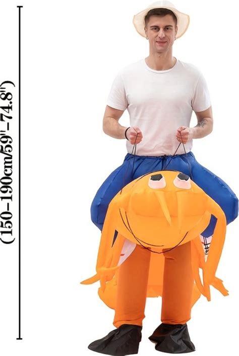 Livano Halloween Outfit Halloween Kostuum Pak Opblaasbaar Kostuum