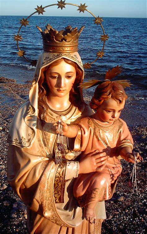 Nuestra Madre Del Carmen De Llora Poes As A La Virgen Del Carmen