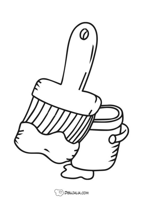 Dibujo De Una Brocha Para Colorear Porn Sex Picture