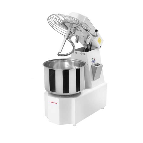 Pétrin à spirale à tête relevable à 13 vitesses 30 litres 25 kg