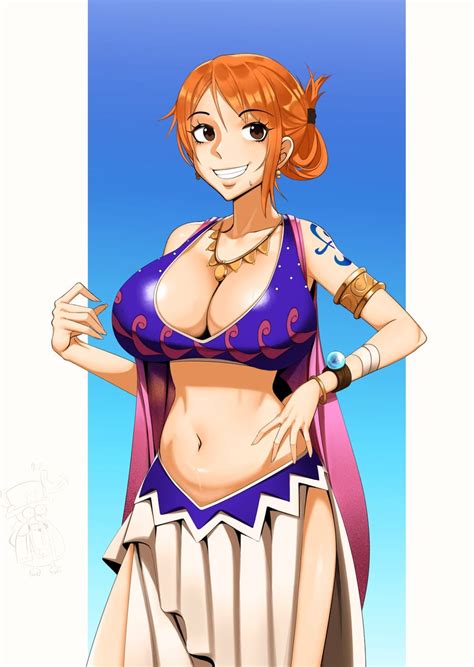 Nami And Tony Tony Chopper One Piece Drawn By Kevbot Danbooru
