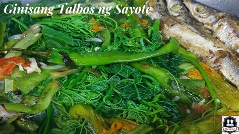 Ginisang Talbos Ng Sayote YouTube