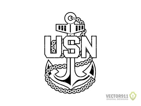 Usn Anchor Clipart