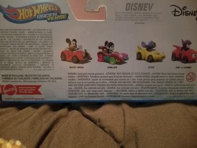 Hot Wheels Racerverse Disney Vehicle Set 4pk Target