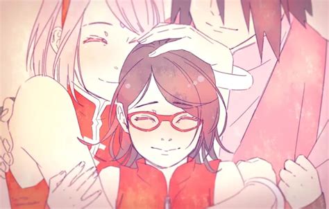 Обои Naruto Sasuke Uchiha Sakura Haruno Uchiha clan Uchiha Sarada