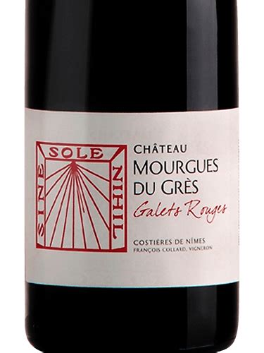 Château Mourgues du Grès Galets Rouges Costières de Nîmes Vivino Hong Kong