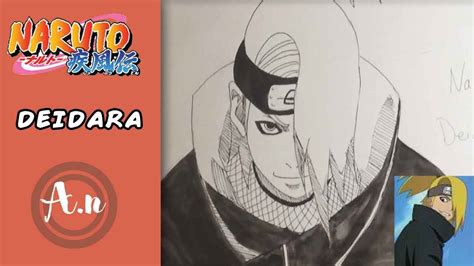 Comment Dessiner Deidara Speed Drawing Deidara YouTube