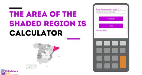 The Area Of The Shaded Region Is Calculator Online