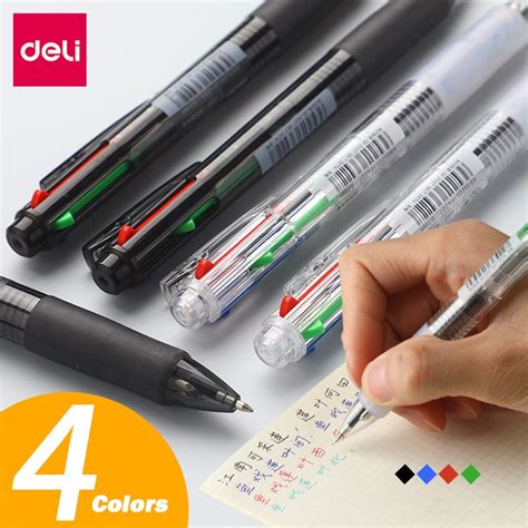 Mã CLS2404B giảm 30k đơn 99k Bút Bi Nhiều Màu 4 Trong 1 Ngòi 0 7mm 4