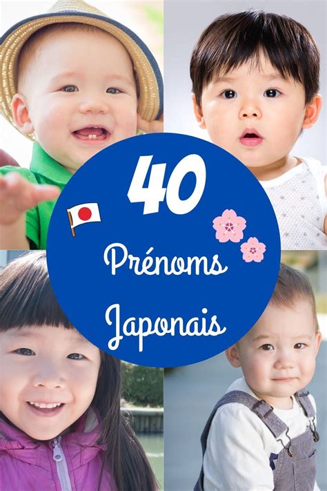 Prénoms japonais que de poésie
