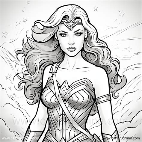Ausmalbilder Wonder Woman 48 Von Wonder Woman