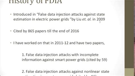 false data injection attack introduction youtube