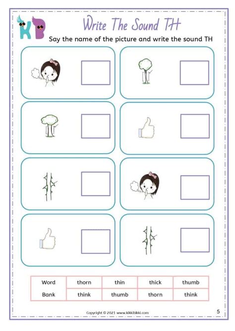 Phonics Th Sound Worksheet Teaching Resources Worksheets Library