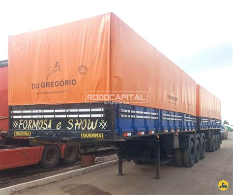 Carreta Bitrem 9 eixos GRANELEIRO usada à venda