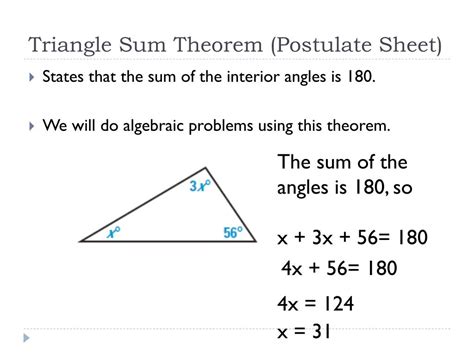ppt applying triangle sum properties powerpoint presentation free download id 6318660