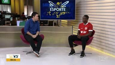 Bom Dia Mirante Jogador do Tupan é entrevistado no Bom Dia Mirante