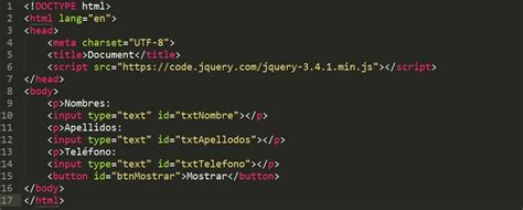 Llenar Input HTML Con Ajax Desde Php Y MySQL DataBase