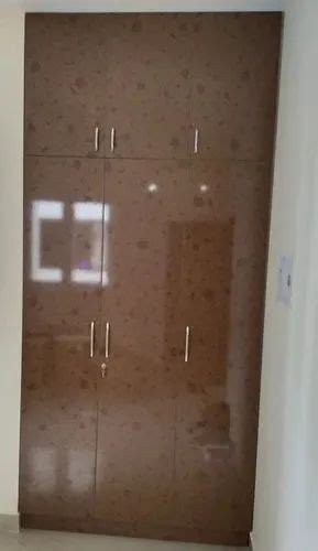 3 Doors Brown Wooden Wardrobe With Locker At Rs 200 Sq Ft In Chennai