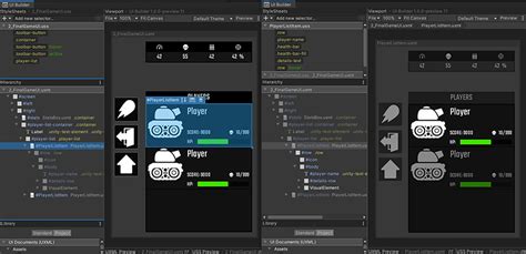 Unity Manual Use UXML Instances As Templates