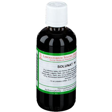 Solunat Nr Tropfen Ml Shop Apotheke