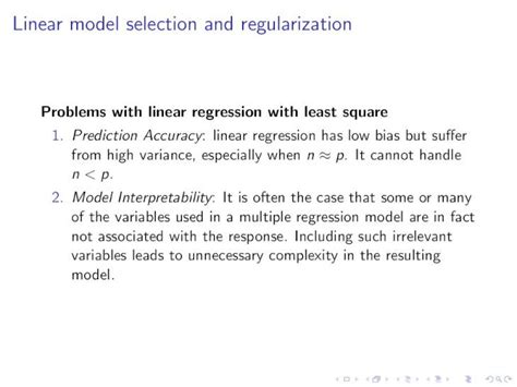 pdf linear model selection and regularizationanna stat697f chapter6 pdf · linear model