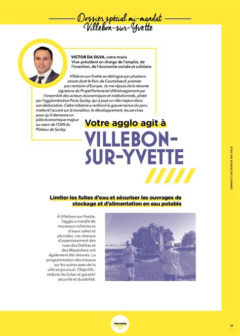 Calaméo Dossier Bilan mi mandat Villebon sur Yvette