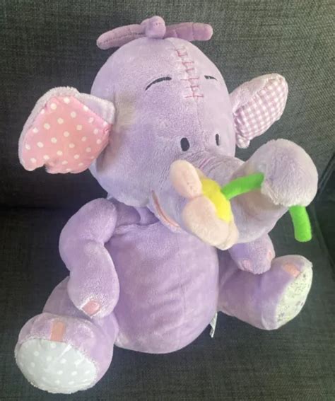 VINTAGE PELUCHE ELÉPHANT LUMPY ami de Winnie DISNEYLAND RESORT PARIS