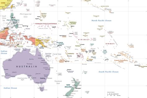 Mapa De Ocean A Para Imprimir Descargar Gratis
