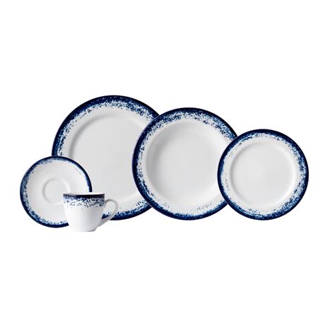 Aparelho De Jantar E Ch Porcelana Schmidt Pe As Dec Nevoa
