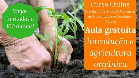 Introdução a Agricultura Orgânica Aula online e gratuita YouTube