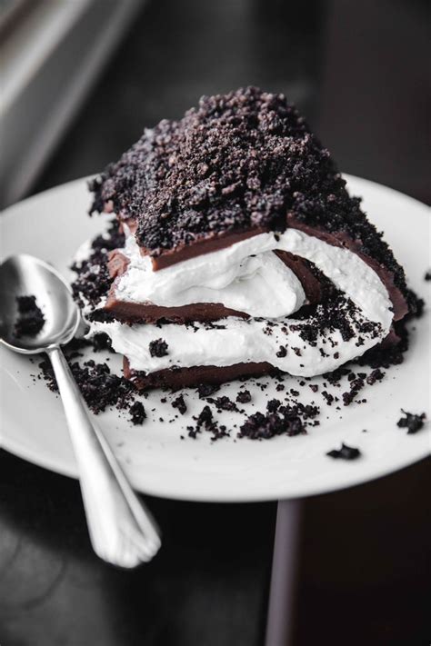 Tik Tok Dessert With Pudding And Cream No Bake Tasty Vegetarian