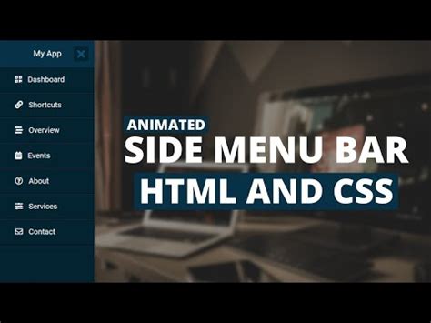 Animated Responsive Navbar With Css Animated Responsive Navbar