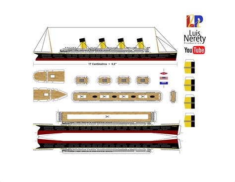 Titanic Papercraft Titanic Papercraft Template Download Artofit