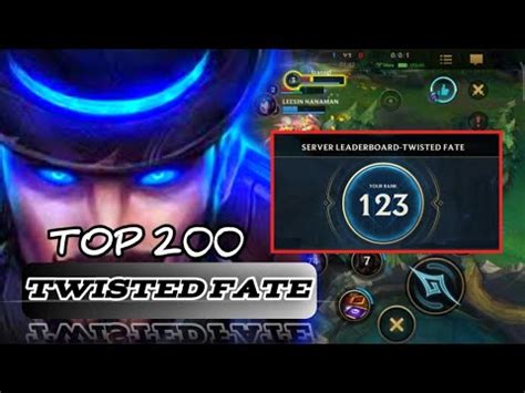 Wildrift Twisted Fate Gameplay Full Ap One Shot Enemy Bronze V