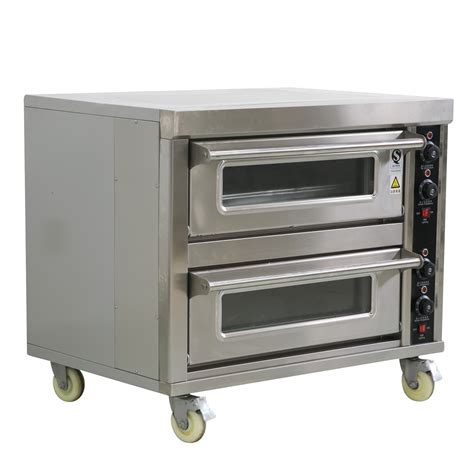 Italian Bread Pizza Single Deck Baking Oven Baking Machine 2 Deck 4