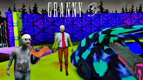 Sponge Granny Chapter 3 Full Gameplay Main Door Escape With Grandpa